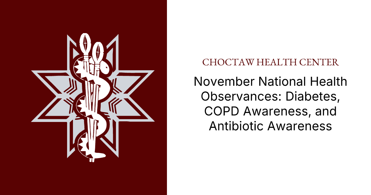 November National Health Observances: Diabetes, COPD Awareness, and ...